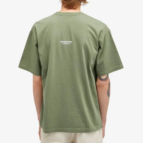 Neighborhood Ss-4 T-Shirt In Olive Drab - 35% Off | Editorialist